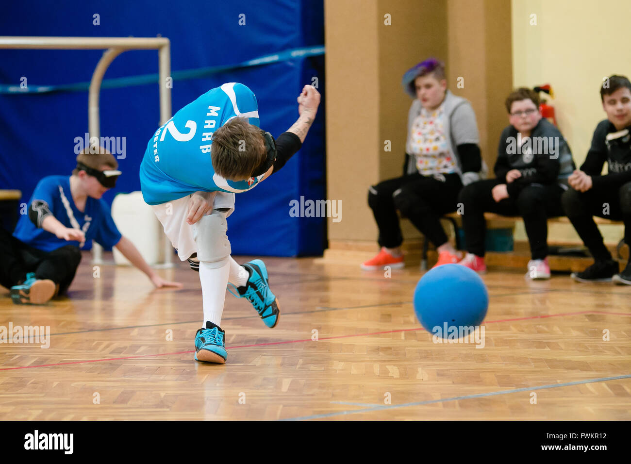 Goalball court hi-res stock photography and images - Alamy