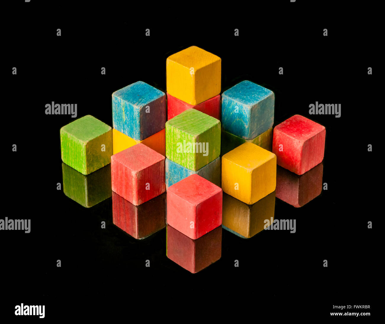 Blocks wooden toy pyramid hi-res stock photography and images - Alamy