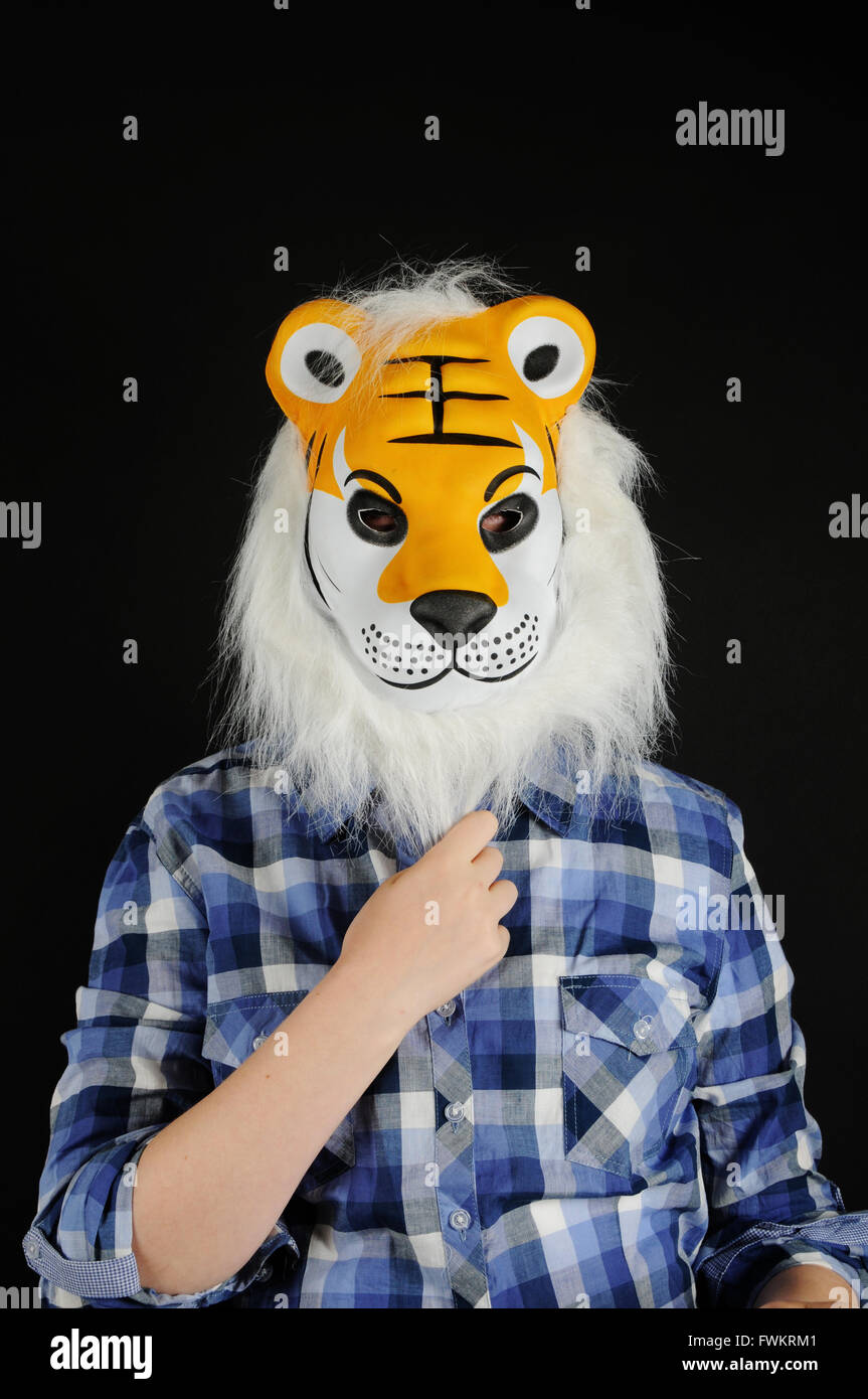 Animal mask hi-res stock photography and images - Alamy
