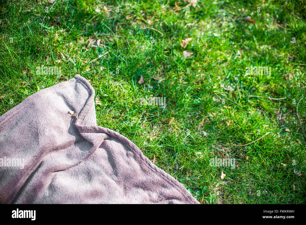 Blue picnic blanket hi-res stock photography and images - Alamy