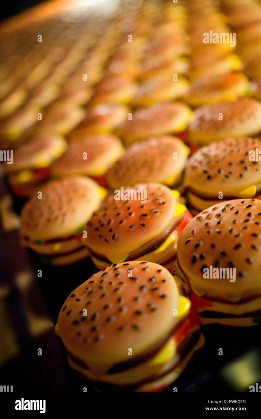 Plastic Burgers at Wood-fired burgers by chef April Bloomfield, plus hot dogs, pie, milkshakes ...
