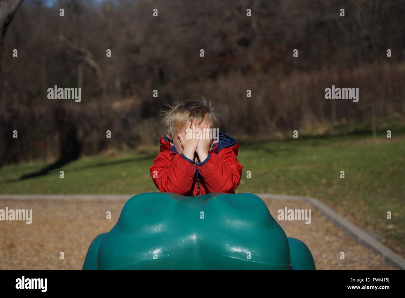 Boy Hiding Stock Photos & Boy Hiding Stock Images - Alamy