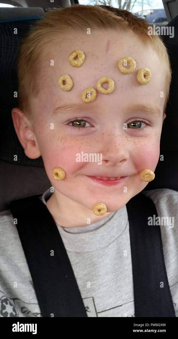 Messy Food Face High Resolution Stock Photography and Images - Alamy