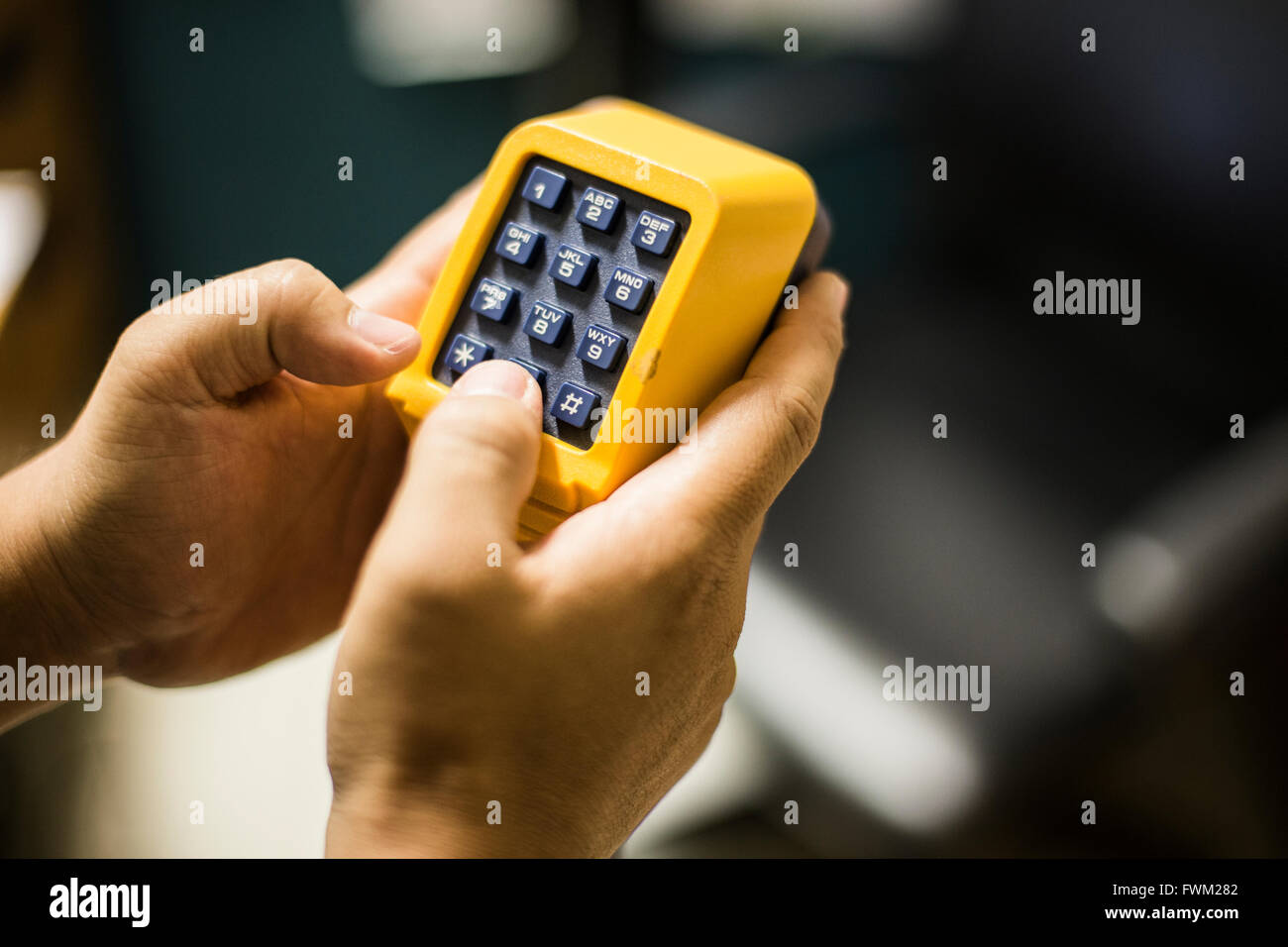 Holding old phone hi-res stock photography and images - Alamy