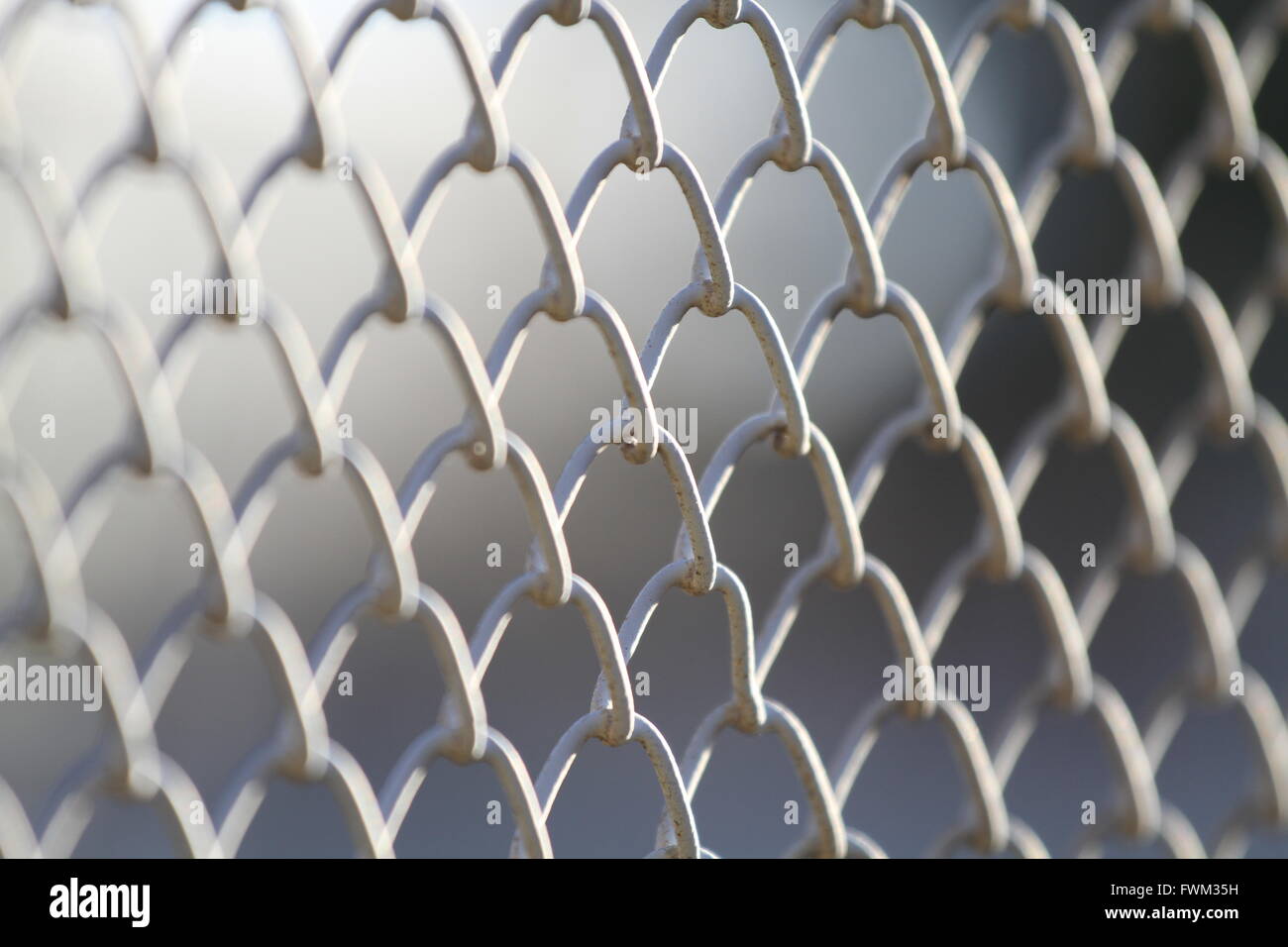 Full Frame Shot Of Chainlink Fence Stock Photo - Alamy