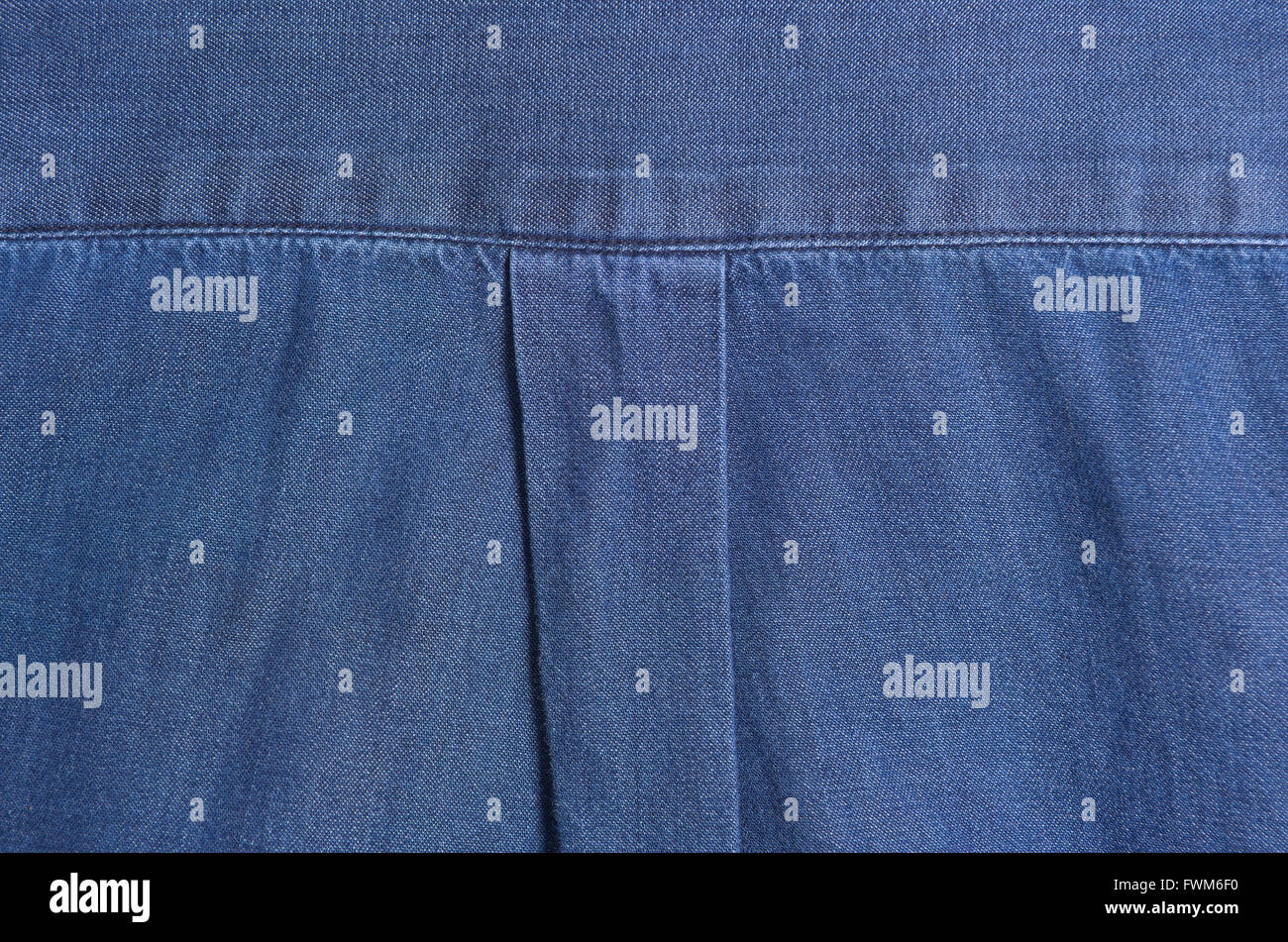 Blue Denim cowboy shirt close up detail. Fashion, textures and ...