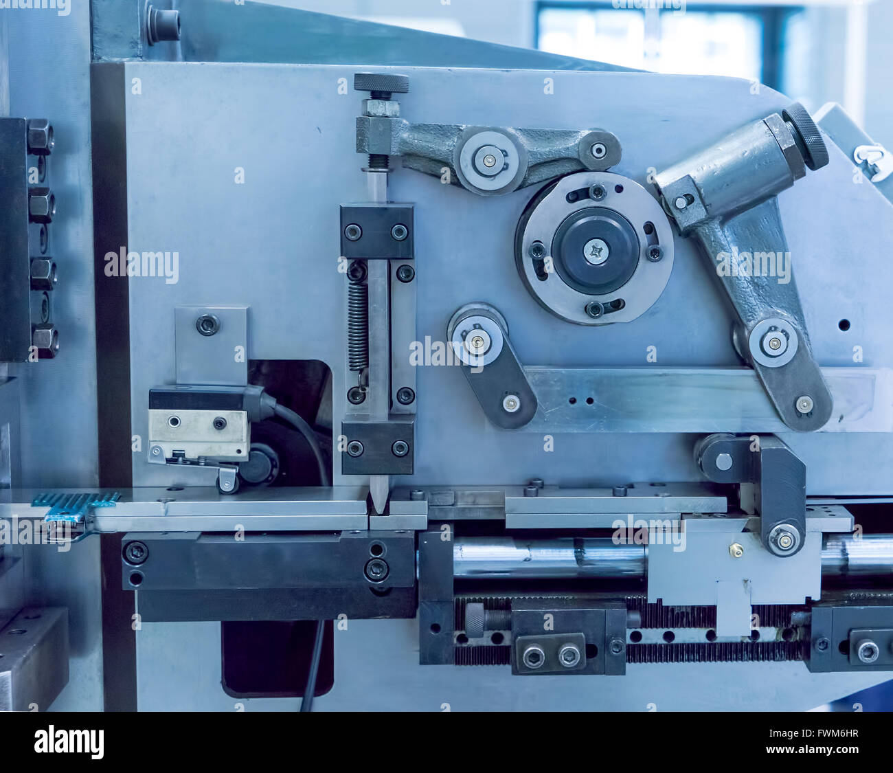 robotic hand machine tool at industrial manufacture factory Stock Photo ...