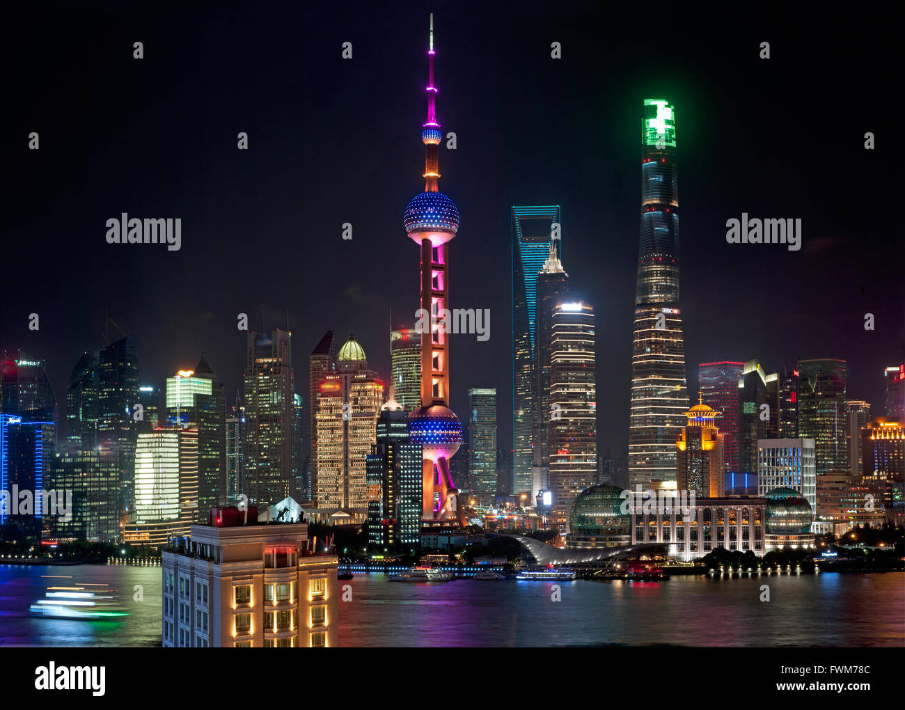 Shanghai City Scenery,China Stock Photo - Alamy