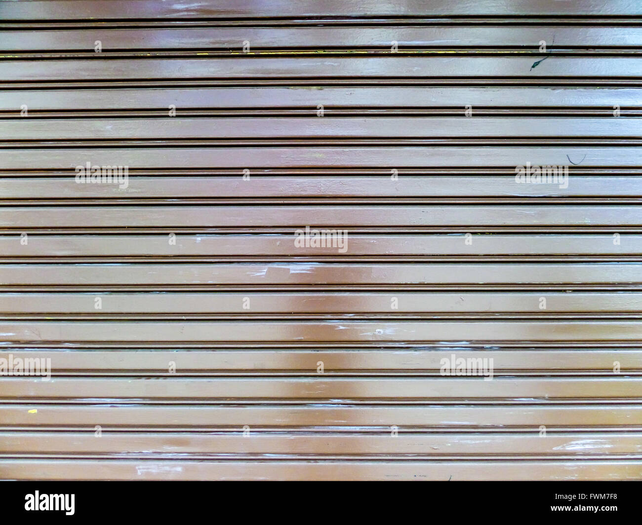 Over view to roller shutter door background Stock Photo - Alamy