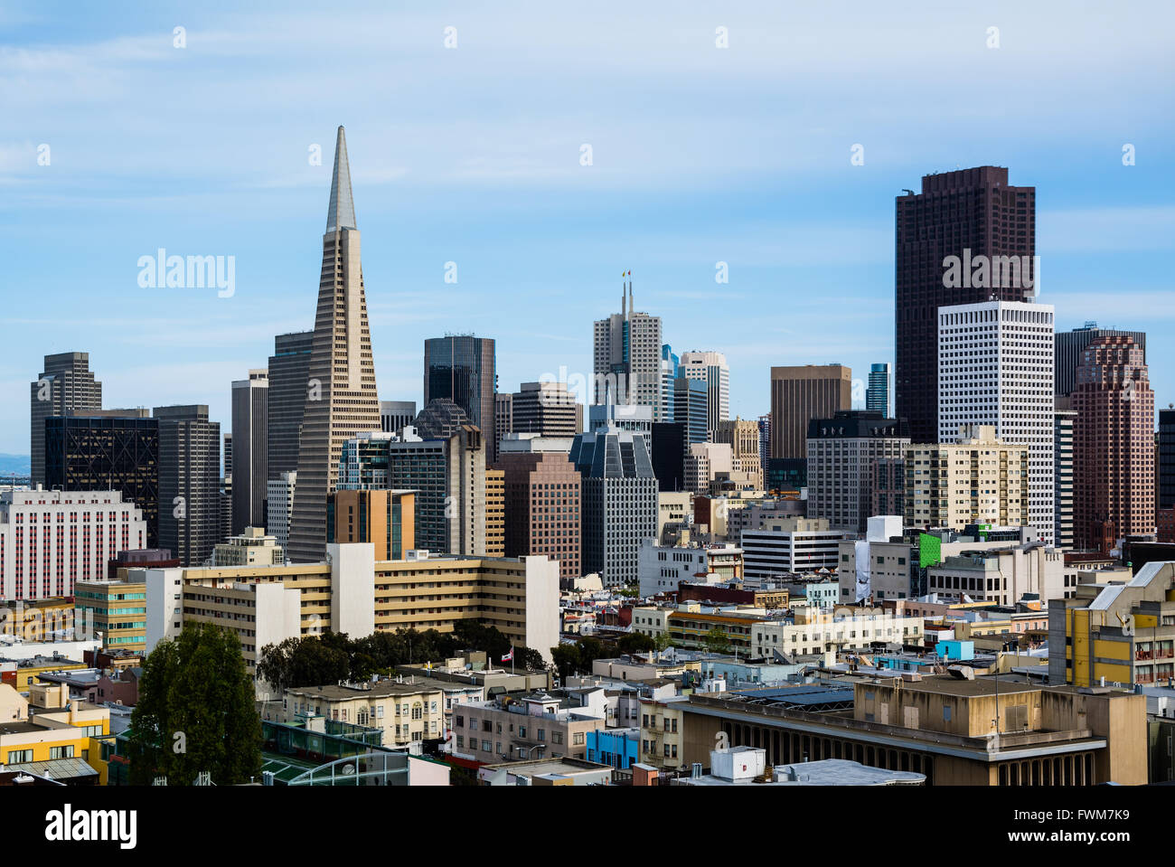 Downtown city san francisco in hi-res stock photography and images - Alamy