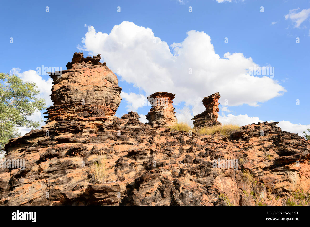 Sandstone Rock Formation, Keep River National Park, Northern Territory ...