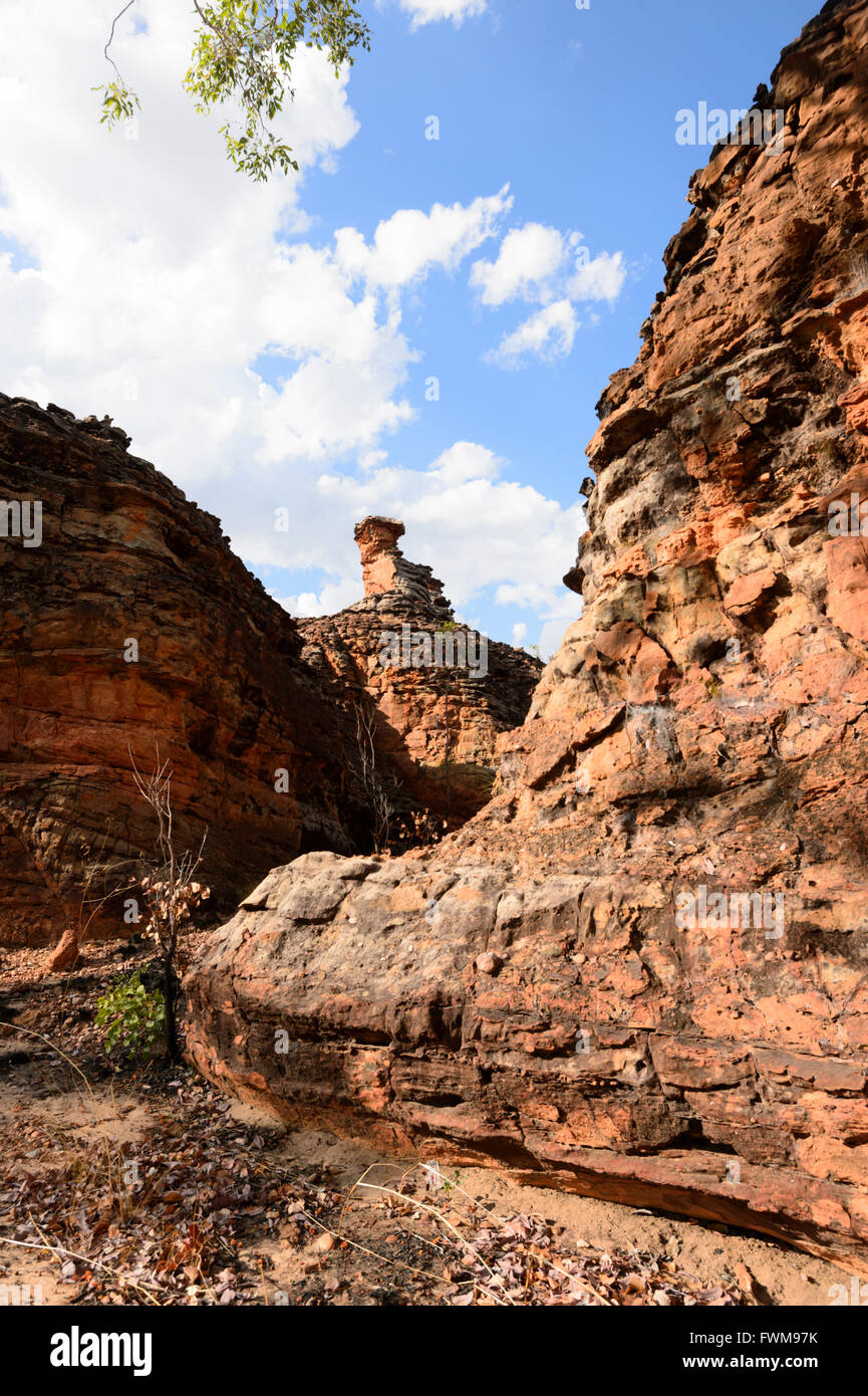 Sandstone Rock Formation, Keep River National Park, Northern Territory ...