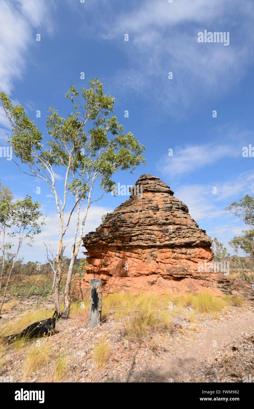 Sandstone Rock Formation, Keep River National Park, Northern Territory ...