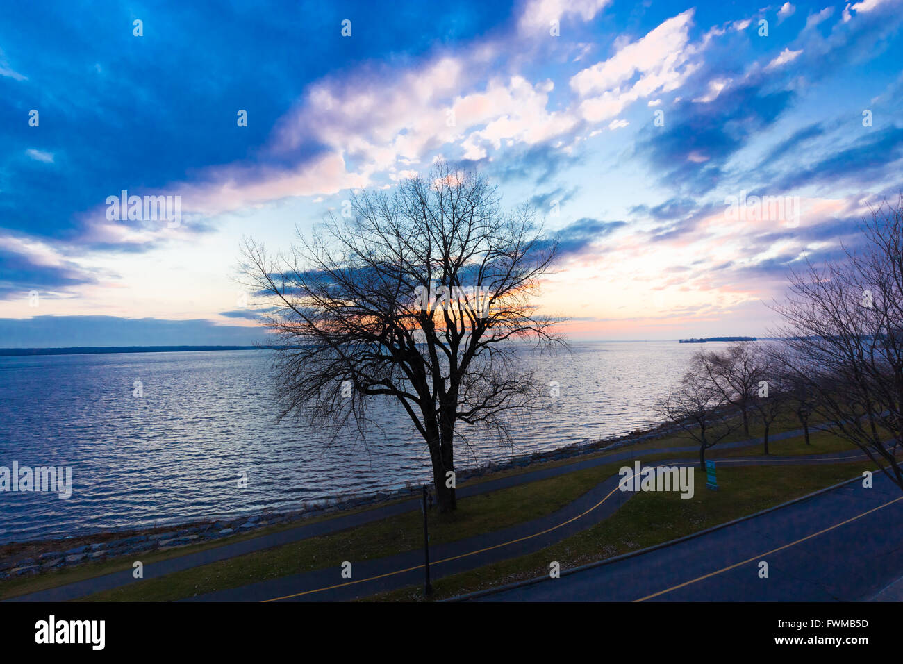 Lachine Lakeshore Quebec Canada Stock Photo - Alamy