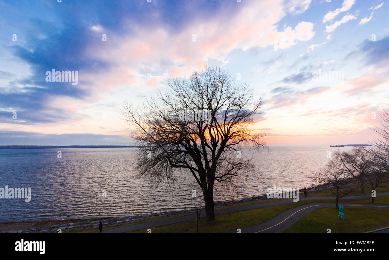 Lachine Lakeshore Quebec Canada Stock Photo - Alamy