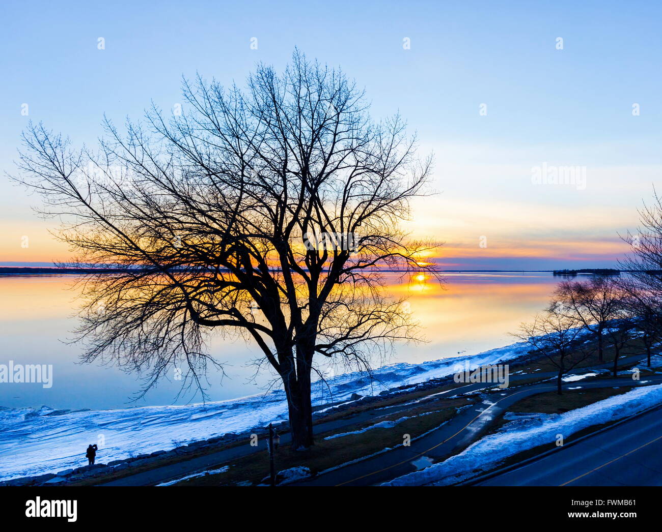 Lachine Lakeshore Quebec Canada Stock Photo - Alamy