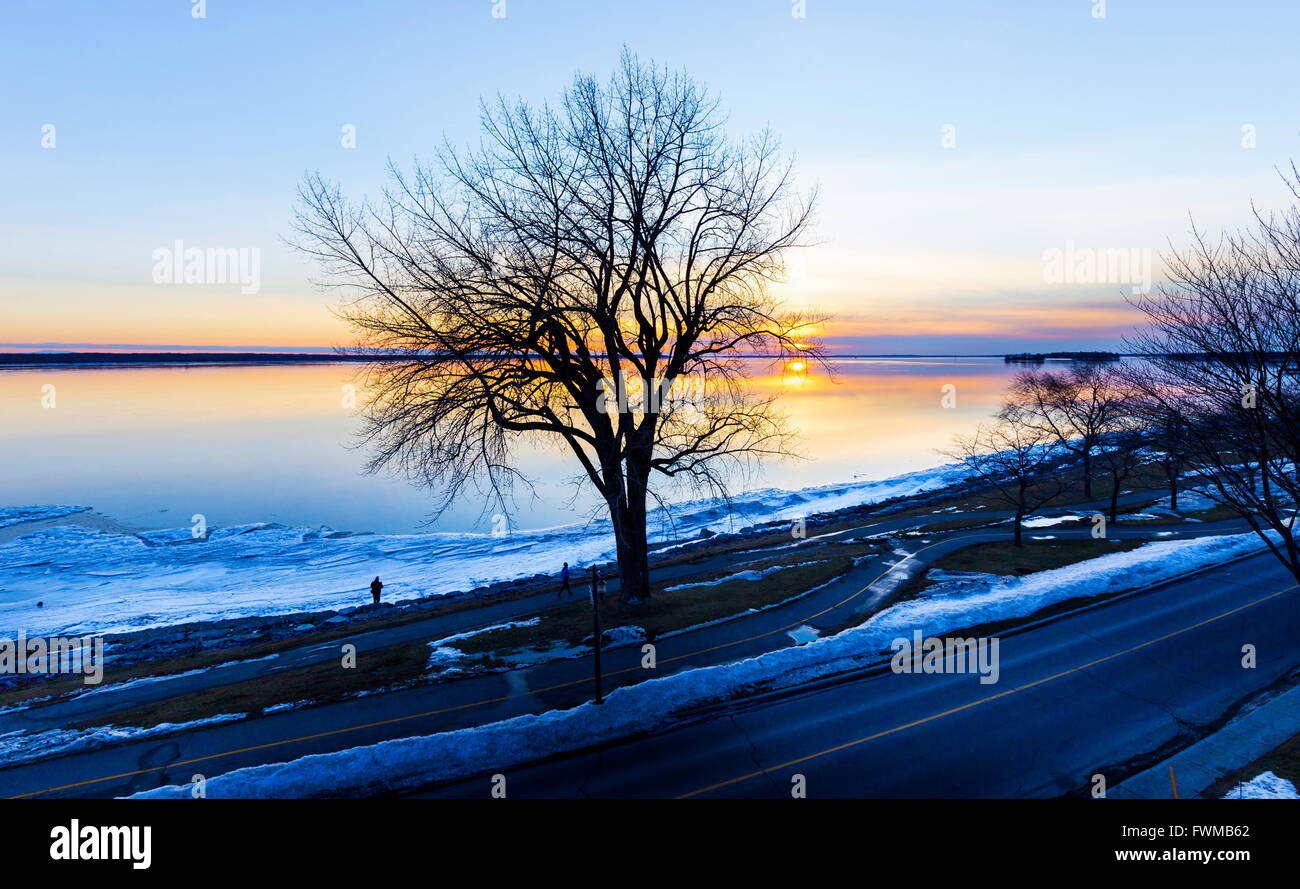 Lachine Lakeshore Quebec Canada Stock Photo - Alamy