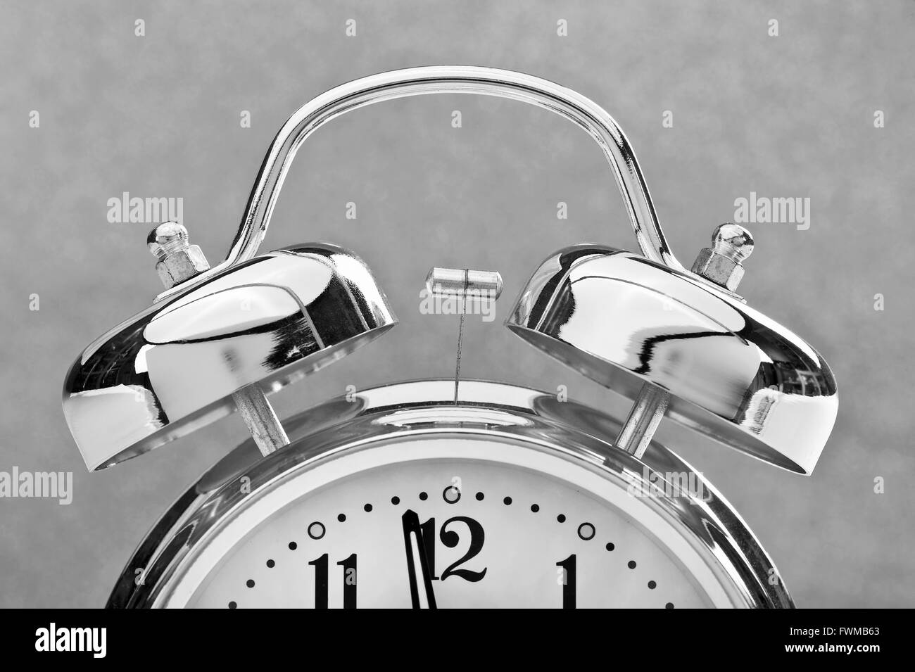 Vintage mechanical alarm clock old hi-res stock photography and images ...