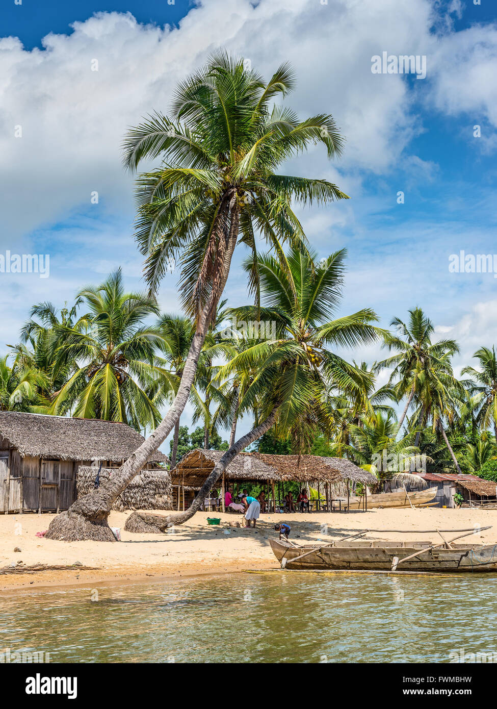 Typical african village hi-res stock photography and images - Alamy