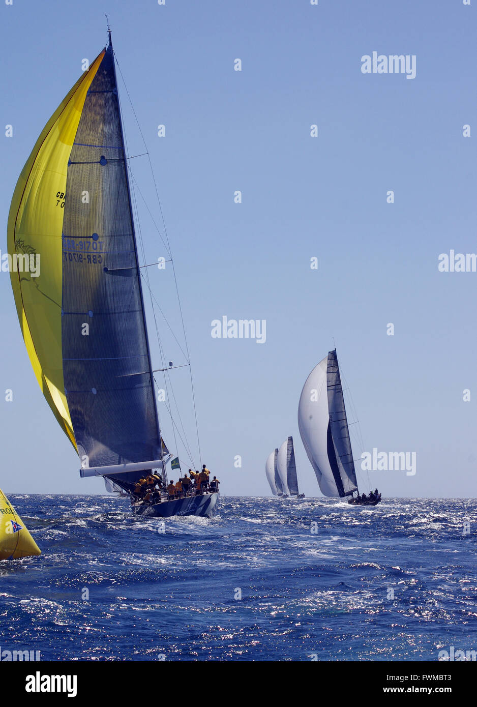 Spinnaker on wind Stock Photo - Alamy