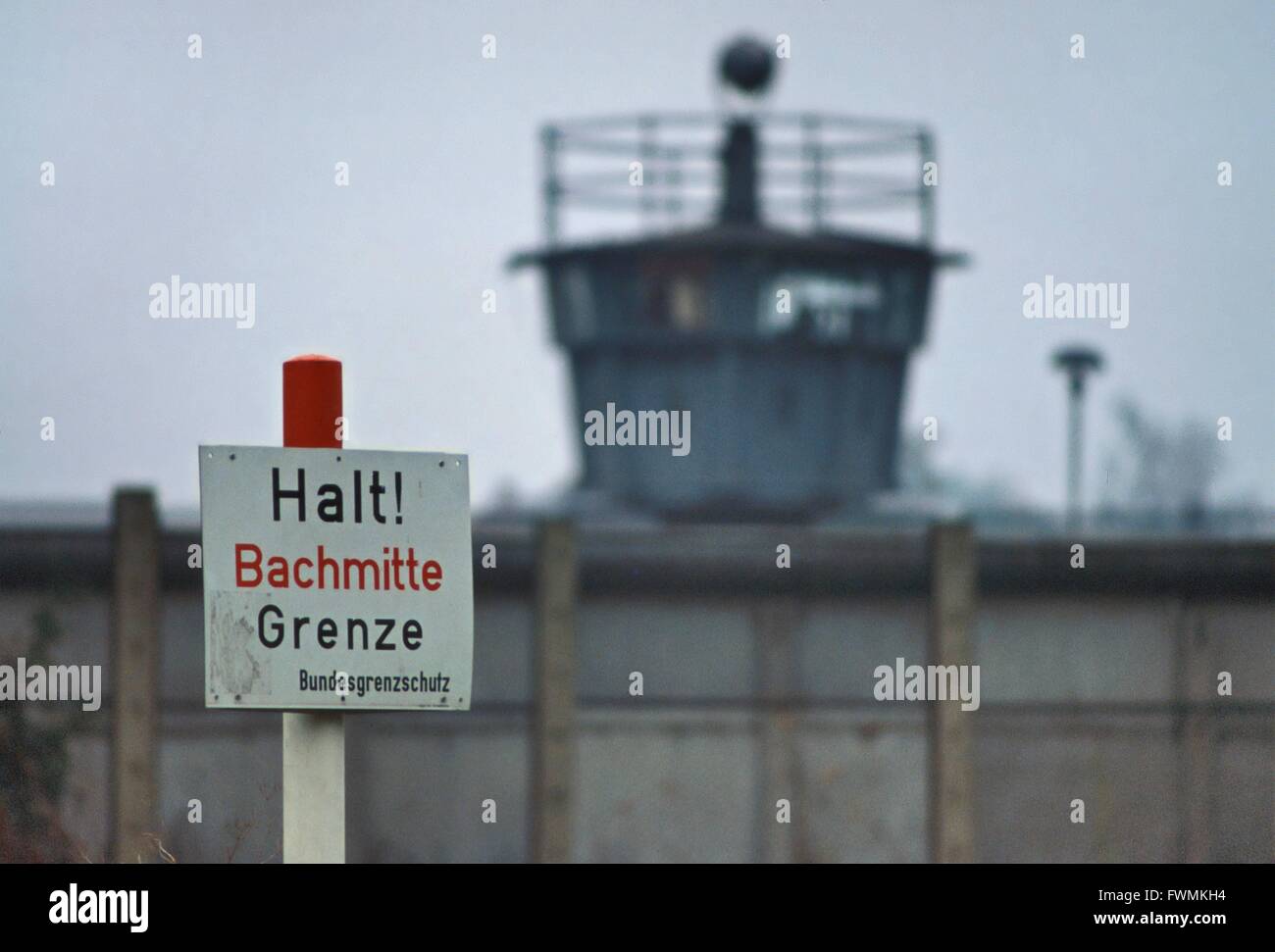 October 1985 - the Inner Border between Federal Republic of Germany ...