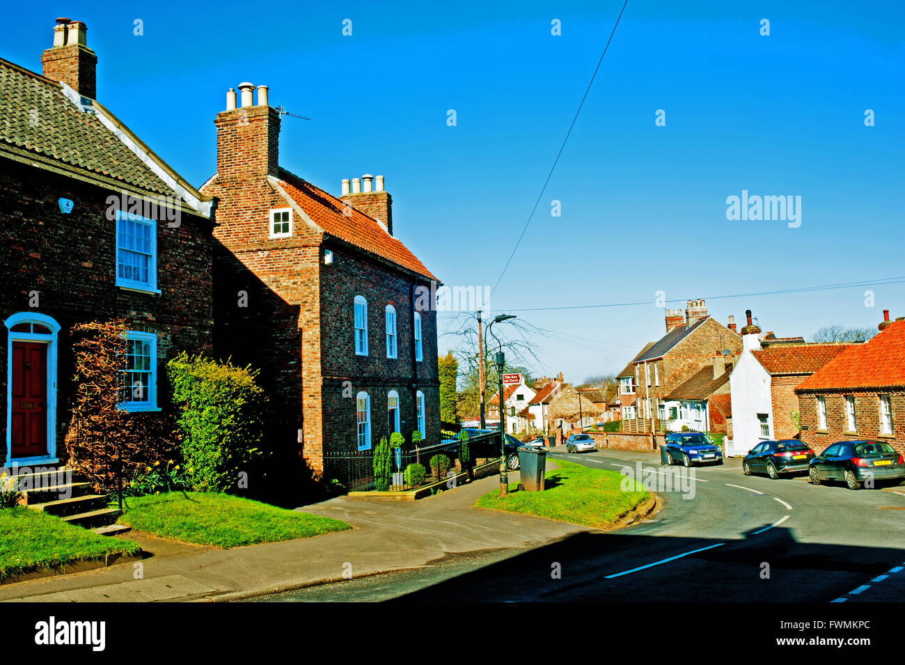 Nether Poppleton, Yorkshire Stock Photo - Alamy