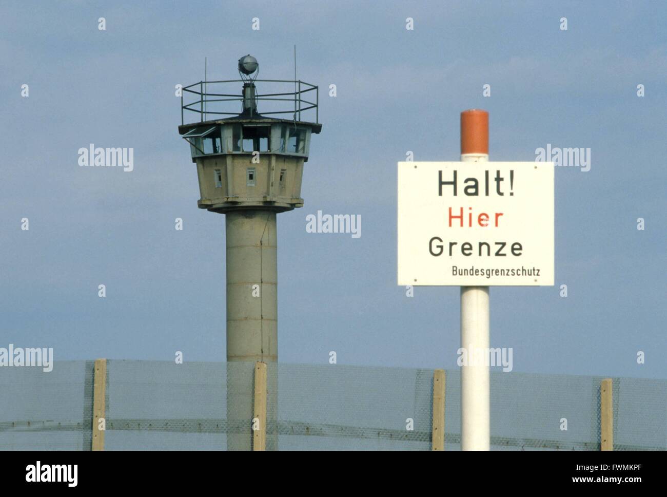October 1985 - the Inner Border between Federal Republic of Germany ...