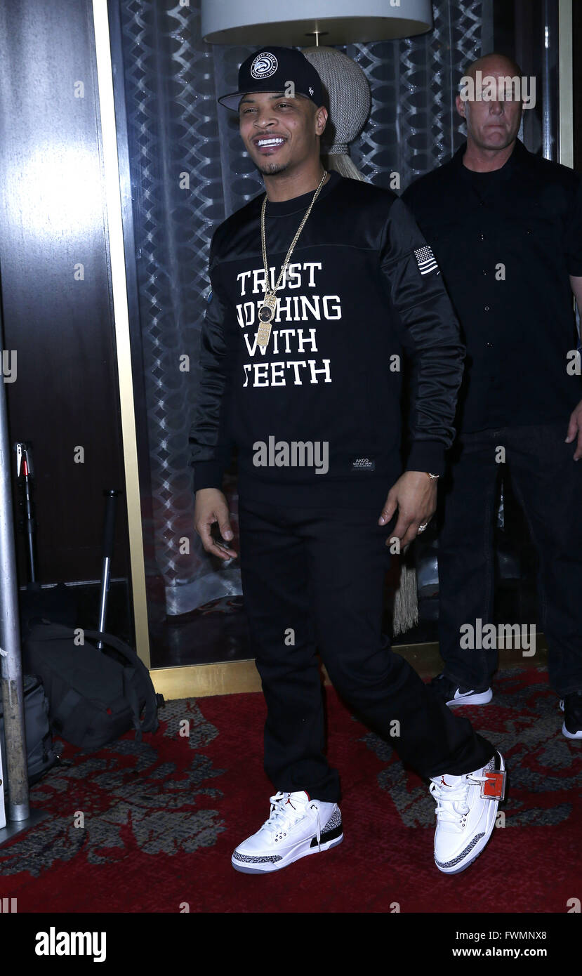 TI Harris performs at Drais Nightclub Featuring: T.I. Harris Where: Las ...