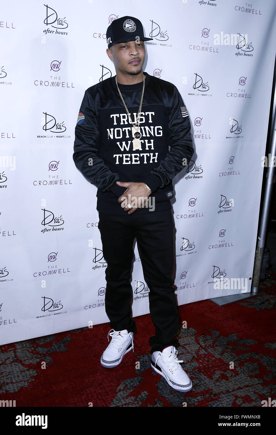 TI Harris performs at Drais Nightclub Featuring: T.I. Harris Where: Las ...