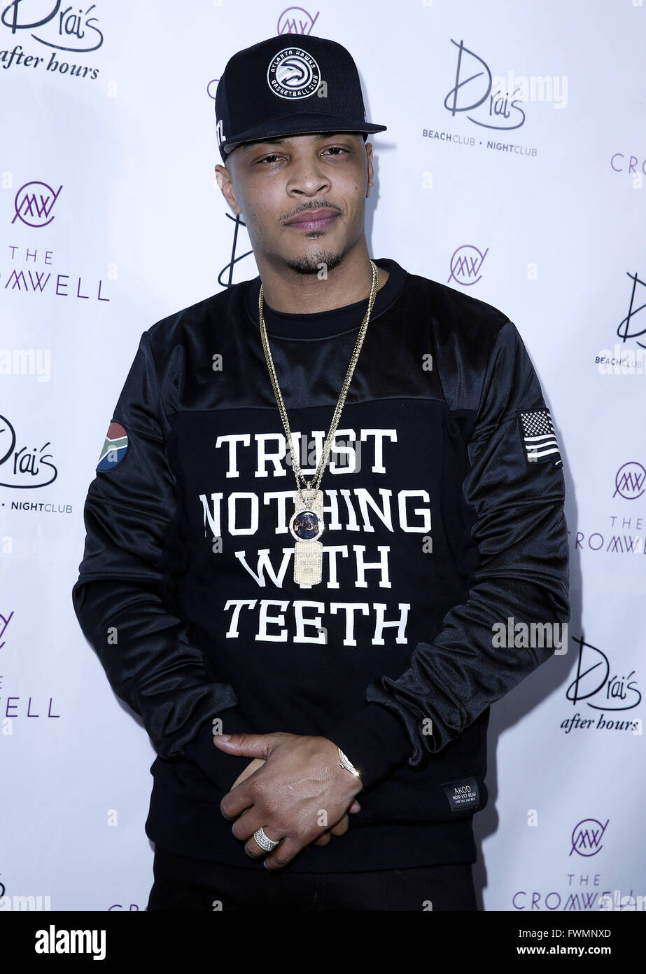 TI Harris performs at Drais Nightclub Featuring: T.I. Harris Where: Las ...