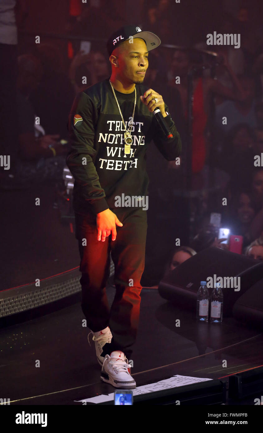 TI Harris performs at Drais Nightclub Featuring: T.I. Harris Where: Las ...
