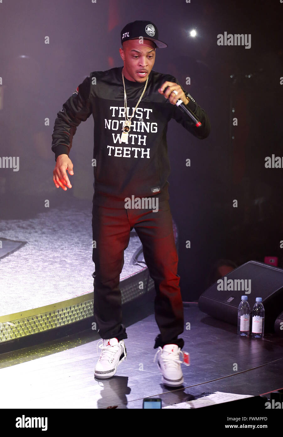 TI Harris performs at Drais Nightclub Featuring: T.I. Harris Where: Las ...