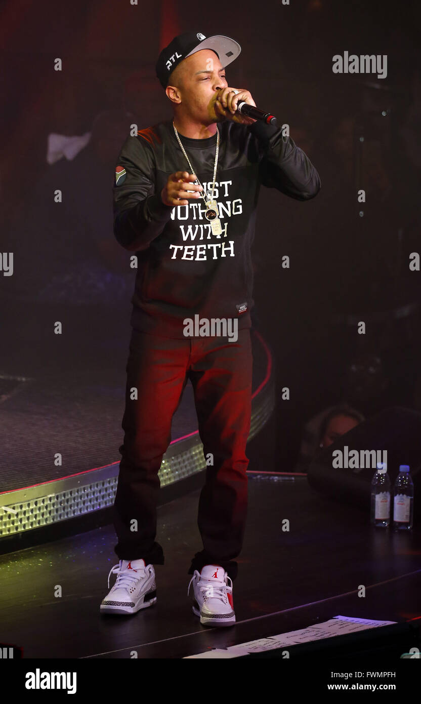 TI Harris performs at Drais Nightclub Featuring: T.I. Harris Where: Las ...