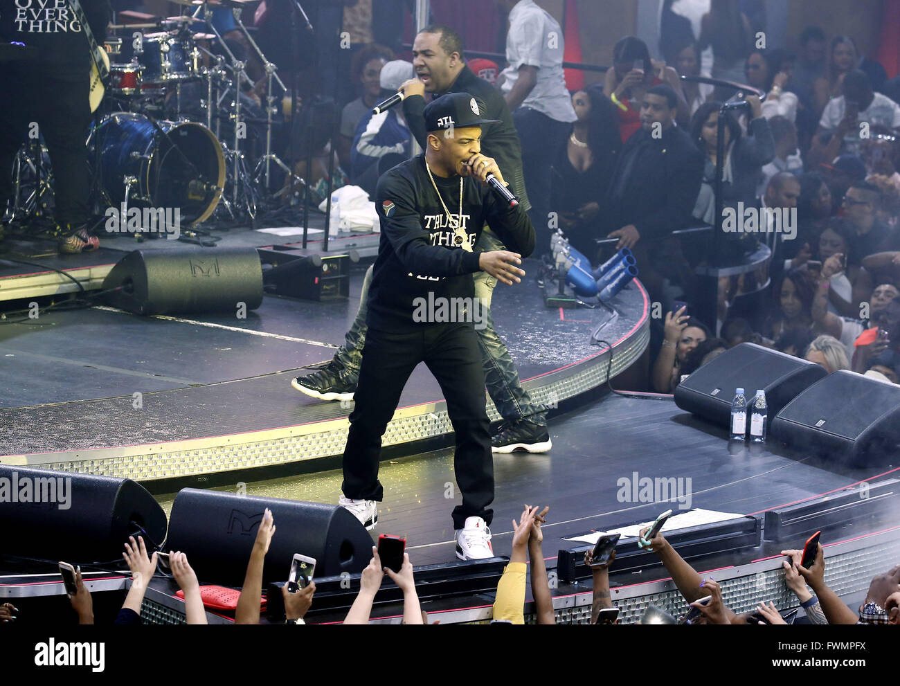 TI Harris performs at Drais Nightclub Featuring: T.I. Harris Where: Las ...