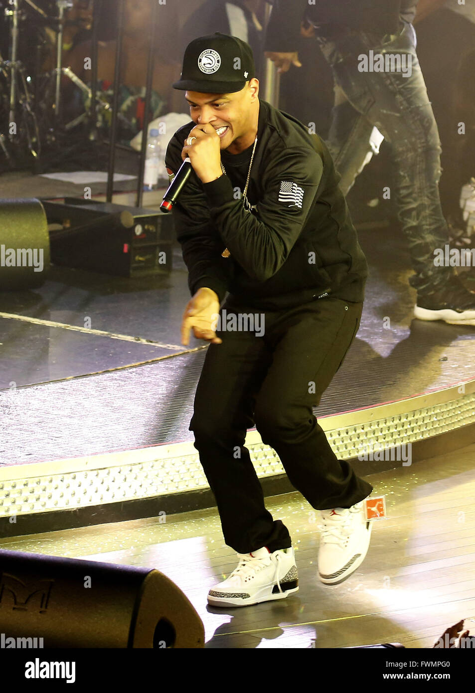 TI Harris performs at Drais Nightclub Featuring: T.I. Harris Where: Las ...