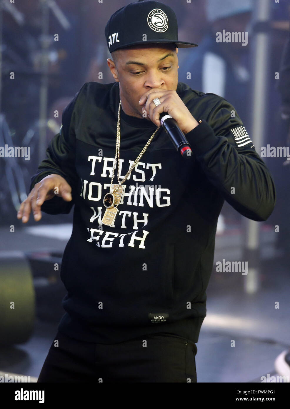 TI Harris performs at Drais Nightclub Featuring: T.I. Harris Where: Las ...
