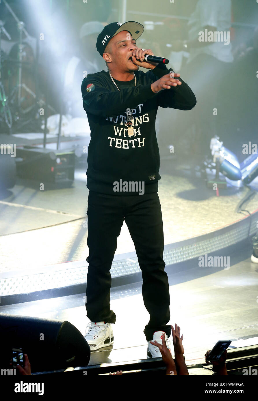 TI Harris performs at Drais Nightclub Featuring: T.I. Harris Where: Las ...