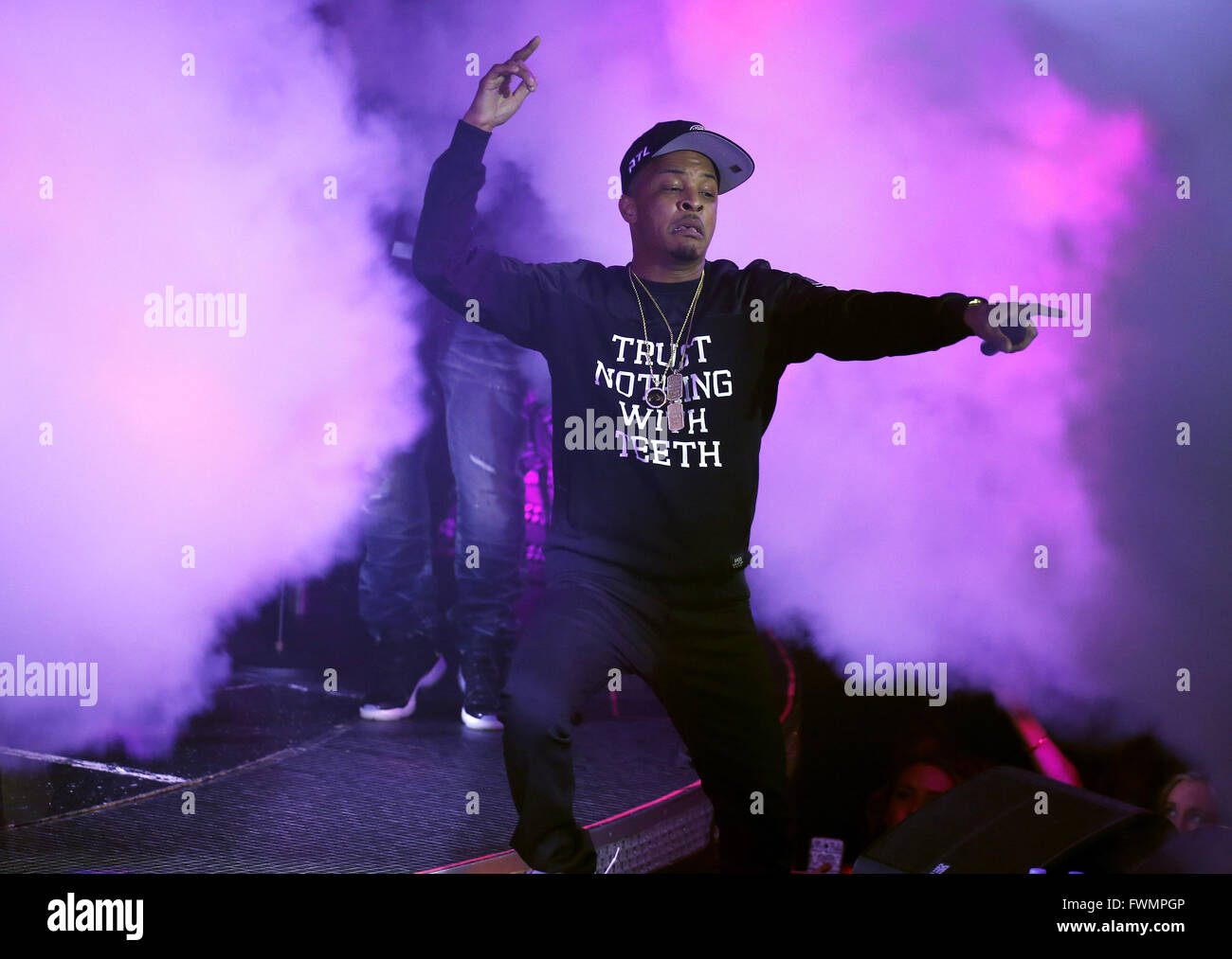 TI Harris performs at Drais Nightclub Featuring: T.I. Harris Where: Las ...