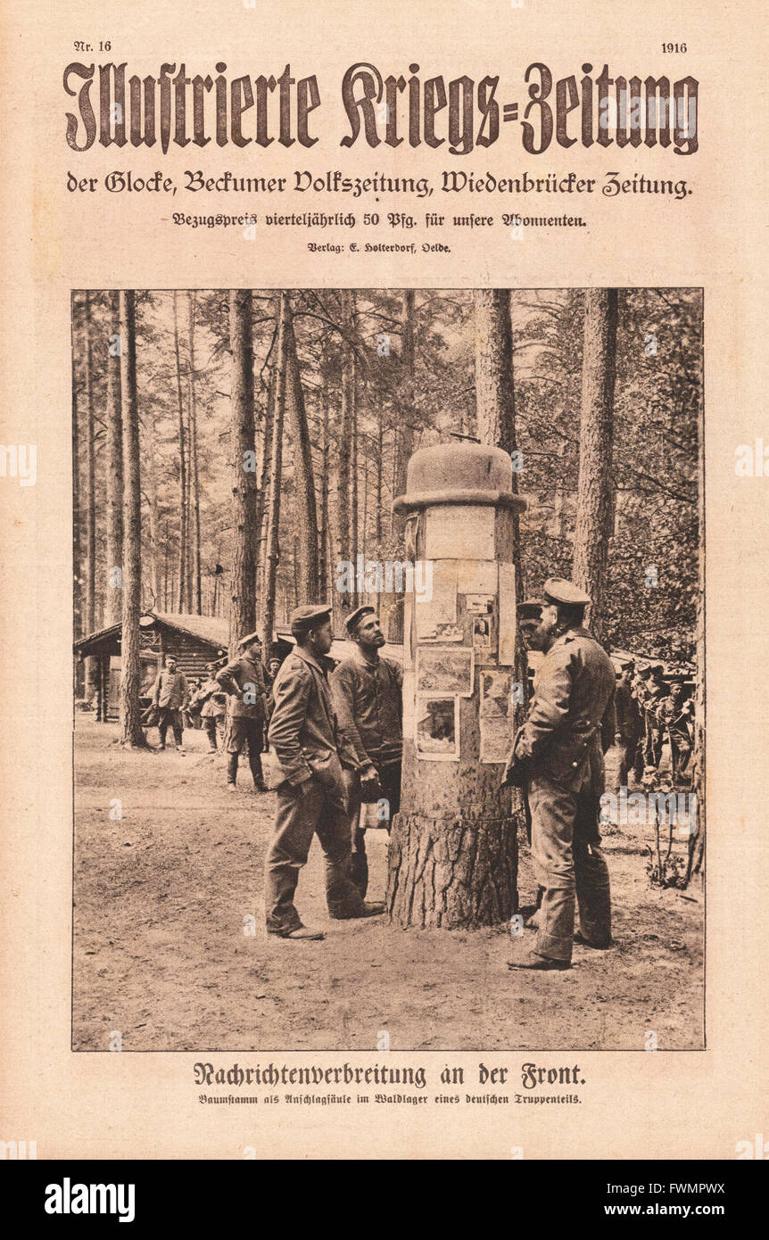 German soldiers western front first world war hi-res stock photography ...