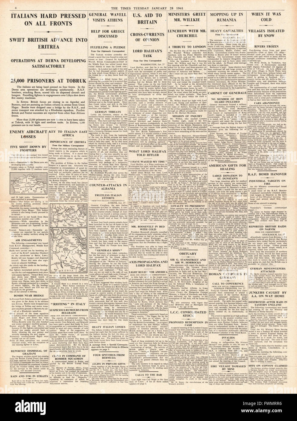 War on all fronts hi-res stock photography and images - Alamy