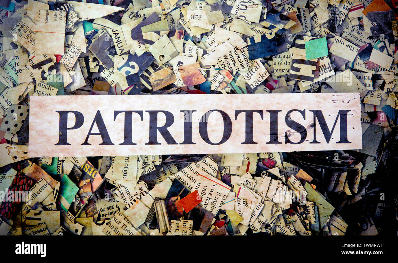 political words on Newspaper confetti Stock Photo - Alamy