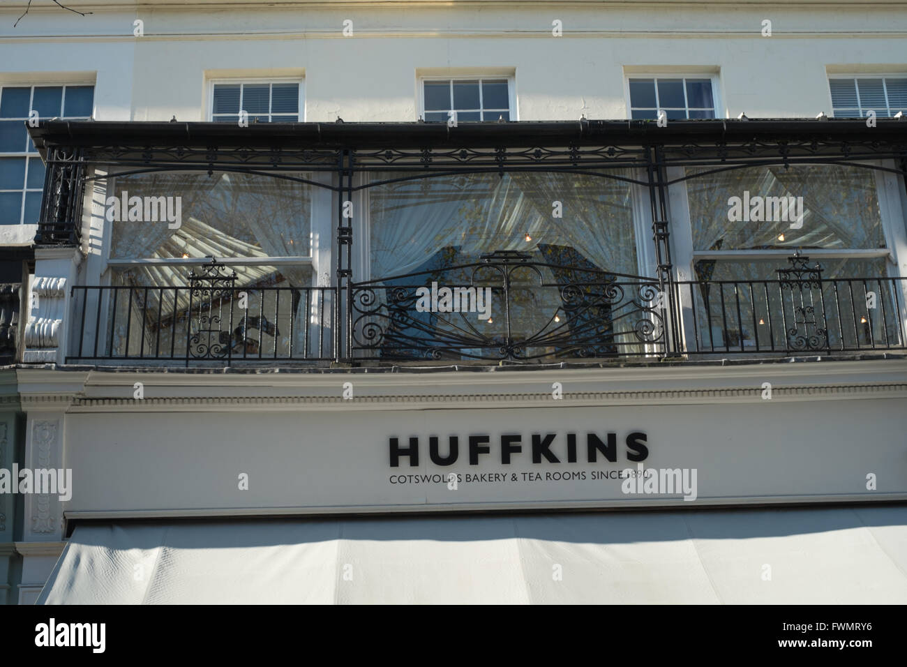 Huffkins bakery and tea room in Cheltenham Stock Photo - Alamy