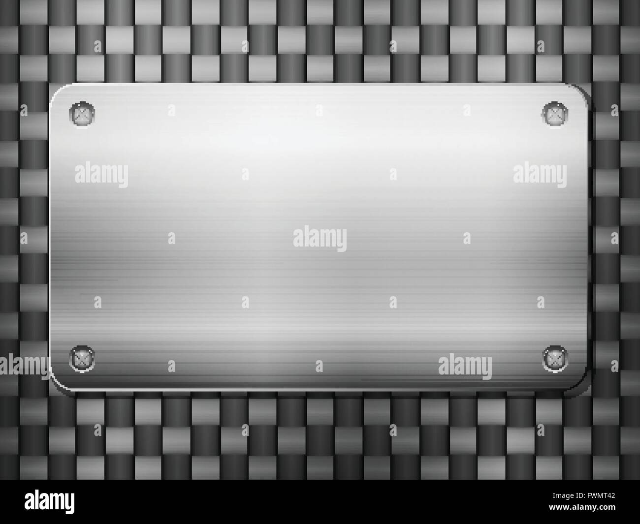 Pattern of metal texture background. Vector illustration Stock Vector ...