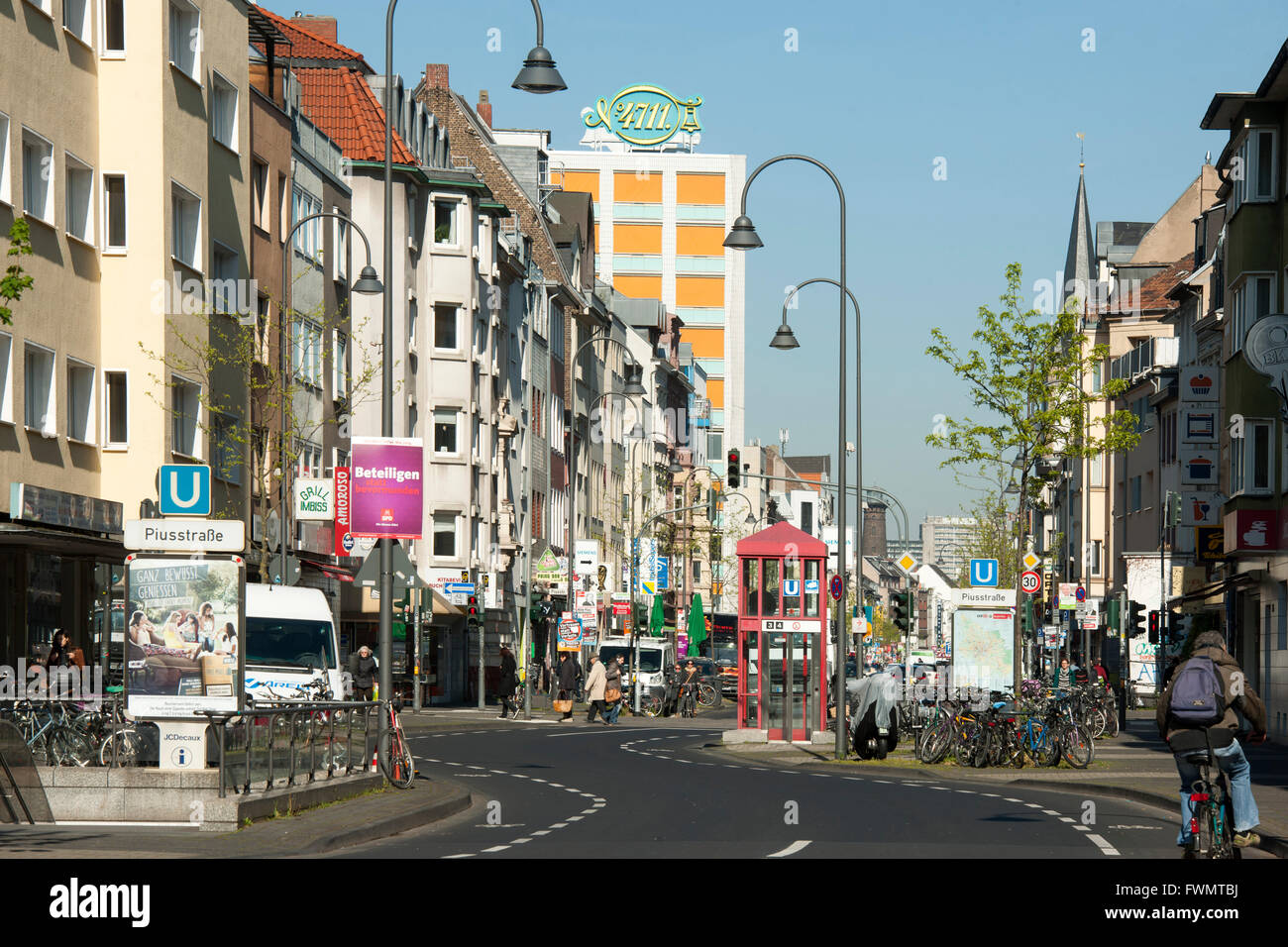 Köln, Ehrenfeld, Venloer Strasse, 4711 Produktionsstätte der Familie ...