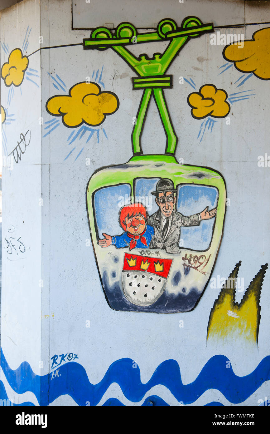 Köln, Riehl, Rheinseilbahn Stock Photo - Alamy