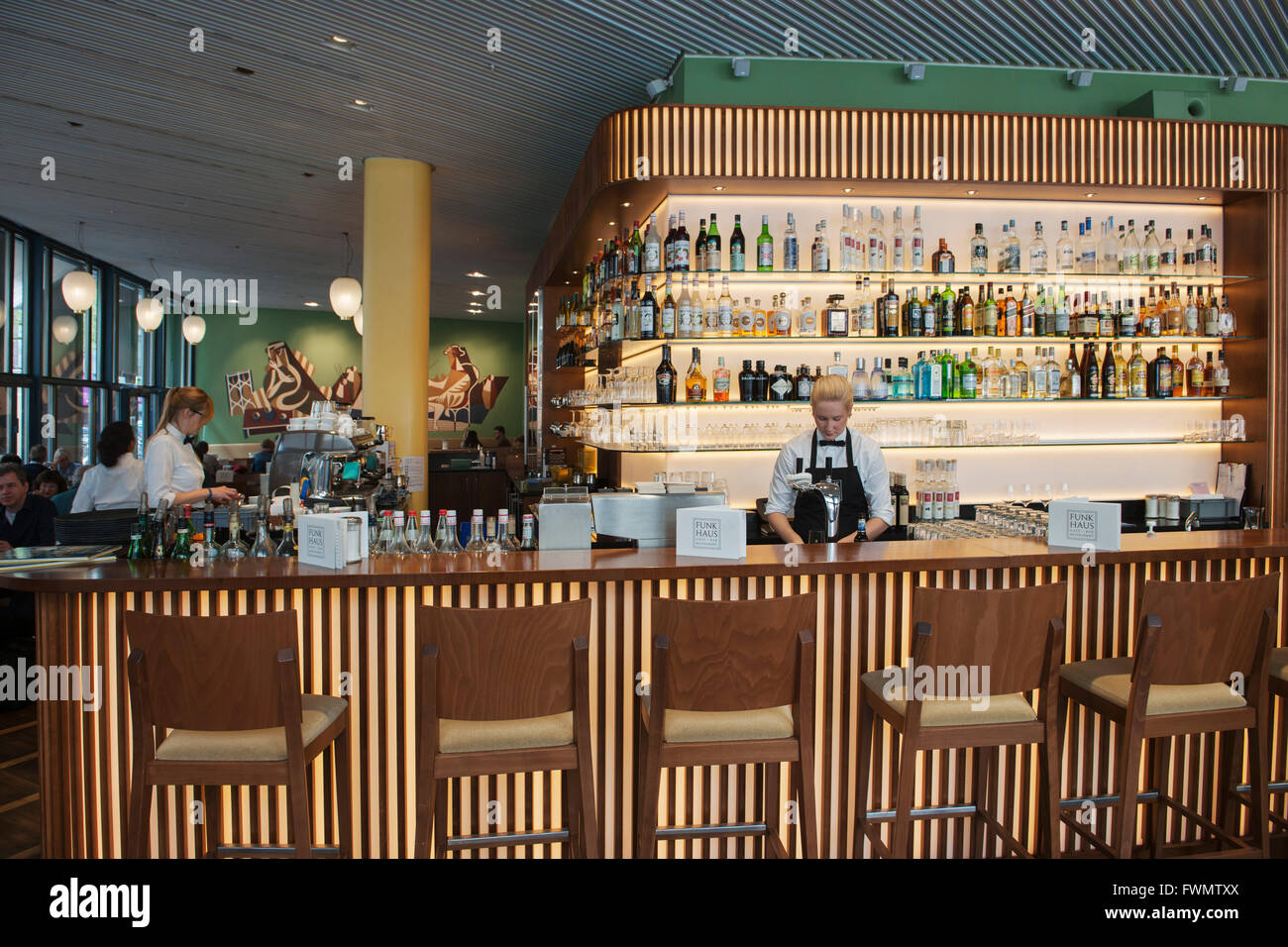 Köln, Innenstadt, Wallrafplatz, Restaurant Funkhaus Stock Photo - Alamy