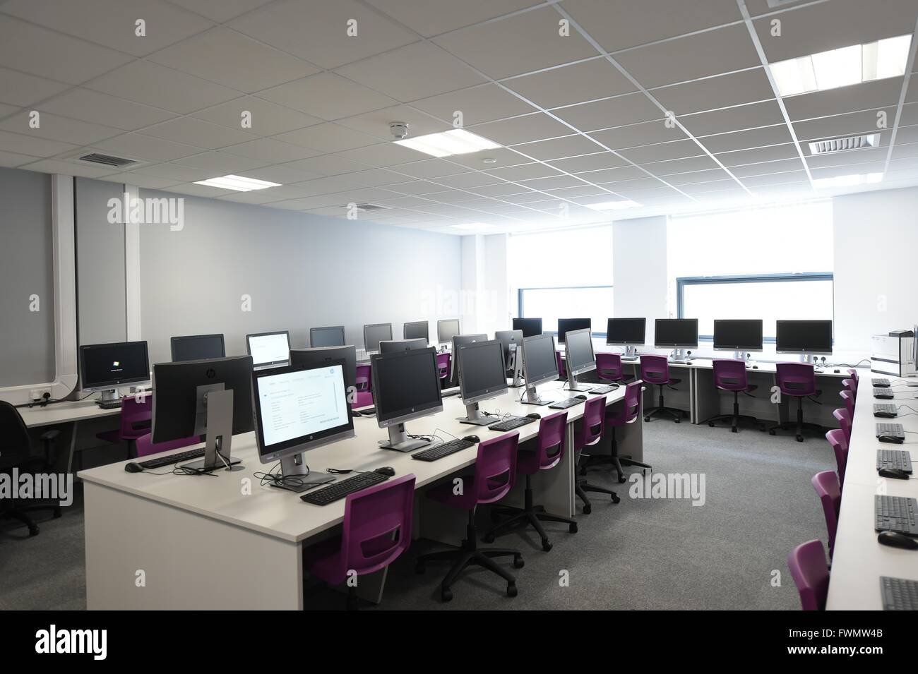 Computer Room, Class room or Meeting Room Stock Photo - Alamy