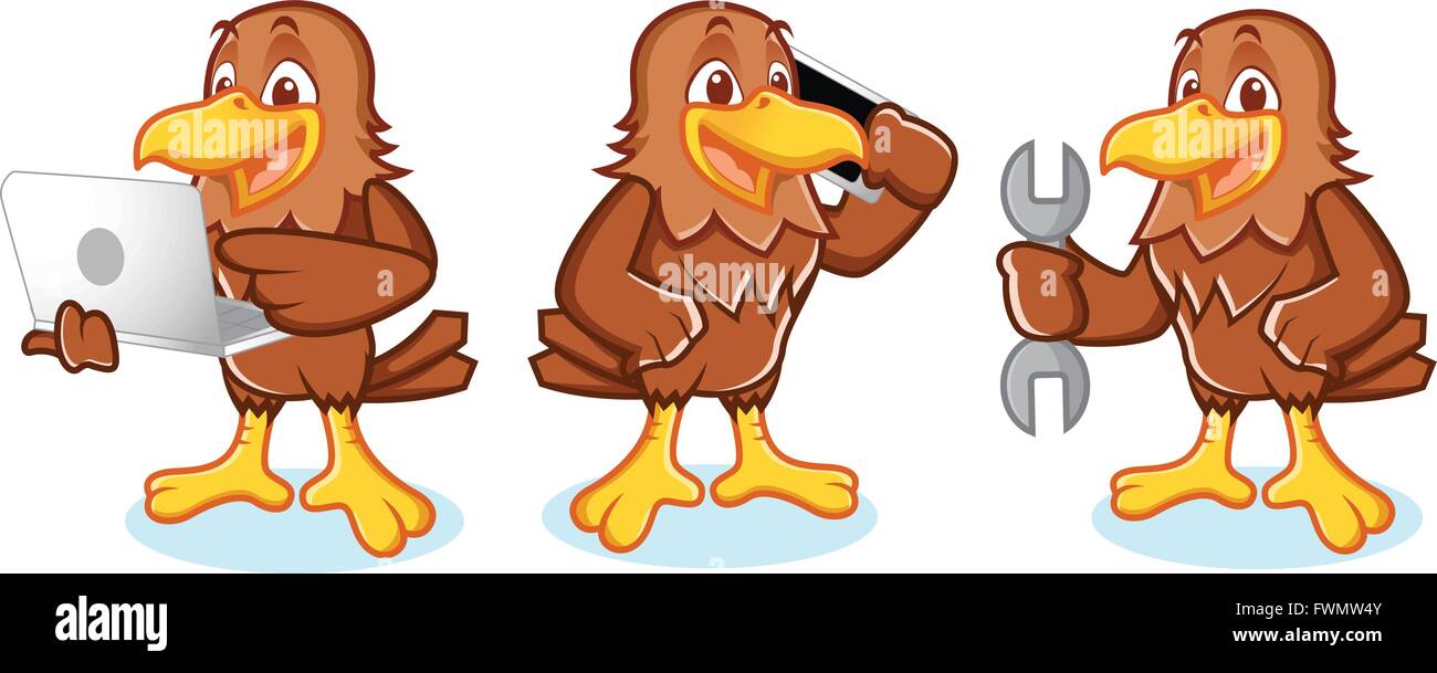 Falcon mascot hi-res stock photography and images - Alamy