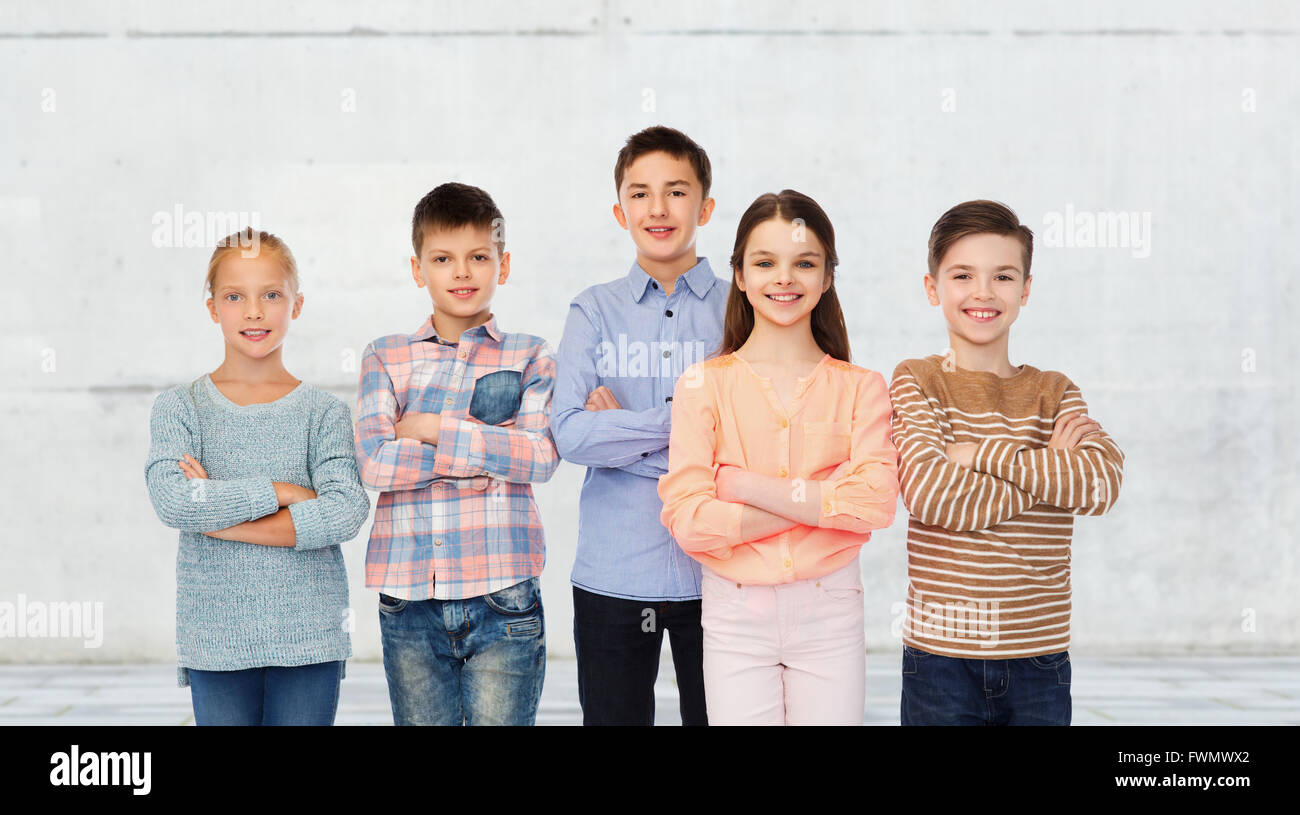 happy smiling children Stock Photo - Alamy