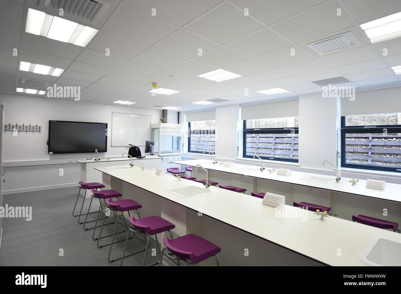 Modern Class Room Stock Photo - Alamy